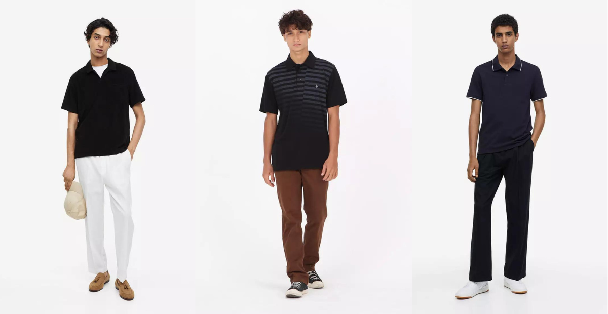 Rekomendasi Kaos Polo Hitam Basic dan Simple - Beauty Trends